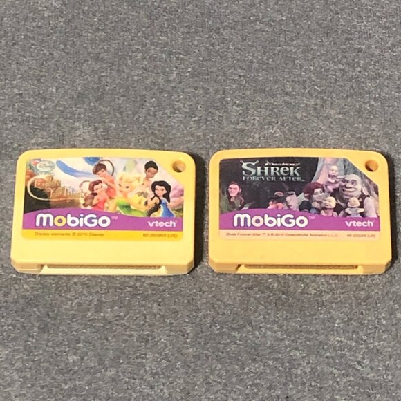 vtech | Toys | Vtech Mobigo Game Cartridge Lot Of 2 Shrek And ...